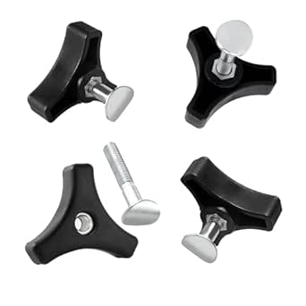 Amazon.com: 4 Sets Triangular Handle Fastening Screw Set, Lawn Mower ...