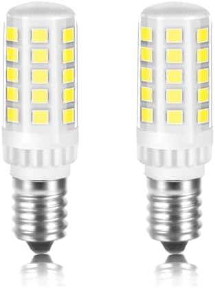 Karyoosi 2-Pack E14 LED Bulbs, E14 LED Light 2.5W 250lm, Cool White ...