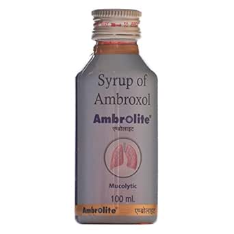 Ambrolite - Bottle of 100 ml Syrup : Amazon.in: Health & Personal Care