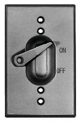 Thomas & Betts CCT-3 1-Gang Silver Switch Cover with 3-Way Switch ...