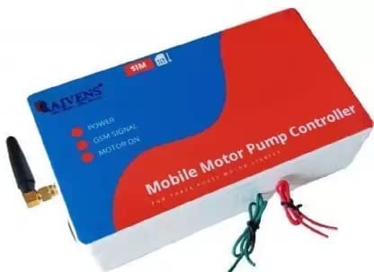 RAIVENS Single Phase Mobile Pump, Water Pump, Motor Controller via SMS ...