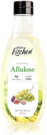 Amazon.com: Your Kitchen Allulose Syrup 18.7 Fl Oz, Zero Calorie Sweetener, Keto Diet, Vegan ...