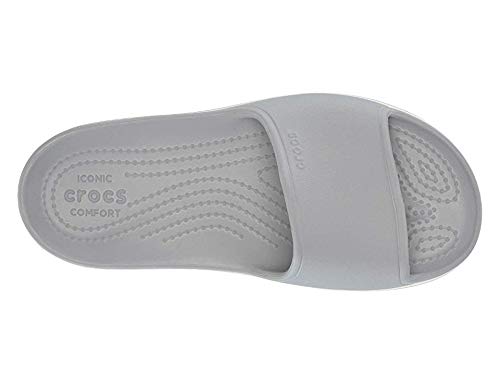crocs Women’s Crocband Platform Slide Blk/WHI Sliders – WomenCare