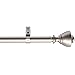 Amazon.com: Amazon Basics 1-Inch Wall Curtain Rod with Urn Finials, 36 ...