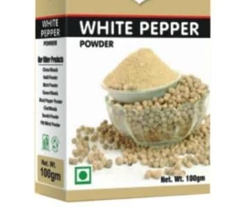 Desi Aahar White Pepper Powder, 100 Grams : Amazon.in: Grocery ...