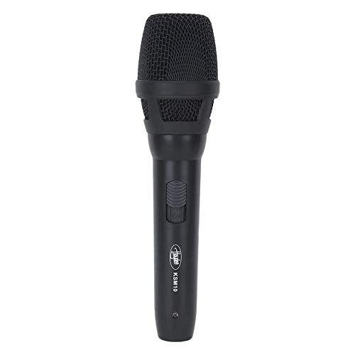 kh Dynamic Karaoke Microphone for Singing with 16.4ft XLR Cable Metal ...