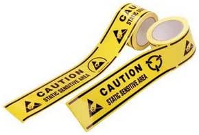 Amazon.com: Techni-Stat Tape ESD Caution Floor 3" X 54' Vinyl : Automotive