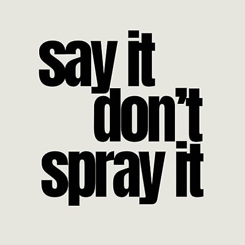 Say It Don't Spray It : Jenny and Trent : Amazon.in: Audible Books ...