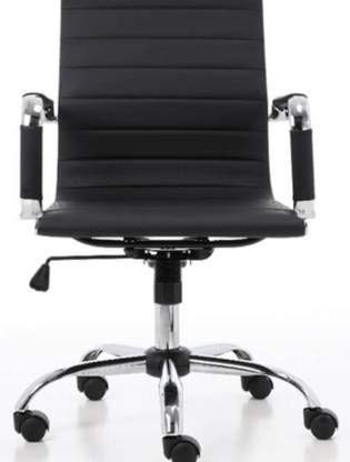 Triumph Leatherette Fully Cushioned Executive Office Chair (Black ...
