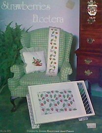 Strawberries Etcetera: Cross Stitch Designs: Jeanne Bowers, Janet ...