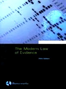 The Modern Law of Evidence: Keane, Adrian: 9780406921826: Amazon.com: Books