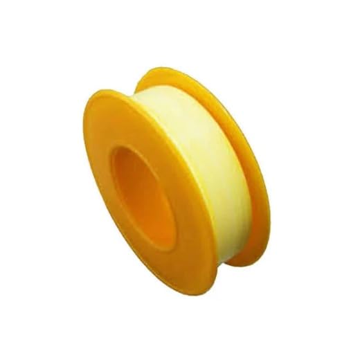 A J PTFE THREAD SEAL TAPE 100% PTFE 1 PCS TEFLON TAPE (Pack of 5 ...