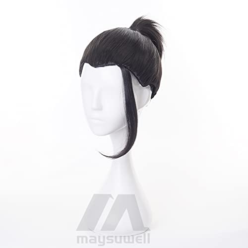 Cosplay Wig Jujutsu Kaisen Geto Suguru Anime wig Long black hair for ...
