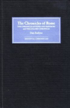 Amazon.com: The Chronicles of Rome: An Edition of the Middle English ...