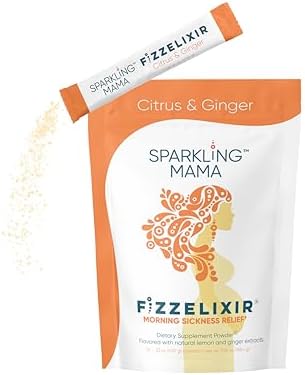 Amazon.com: Sparkling Mama Fizzelixir, Effervescent Morning Sickness ...