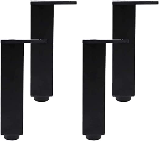 EdenSoul Table Legs Furniture Legs Adjustable Metal Table Cabinets Feet ...