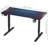 Amazon.com: cdar 56in Gaming Desk,3 Levels Electric Lift Standing Desk ...