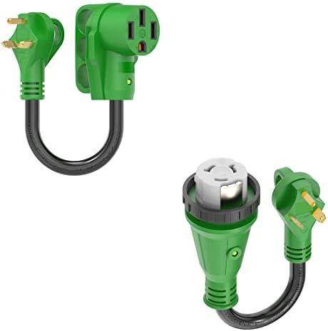 Amazon.com: RVGUARD 30 Amp to 50 Amp RV Adapter Cord, NEMA TT-30P to ...