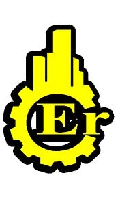 Car Stickers Exterior Engineer Logo for Car Stickers Exterior (Yellow ...