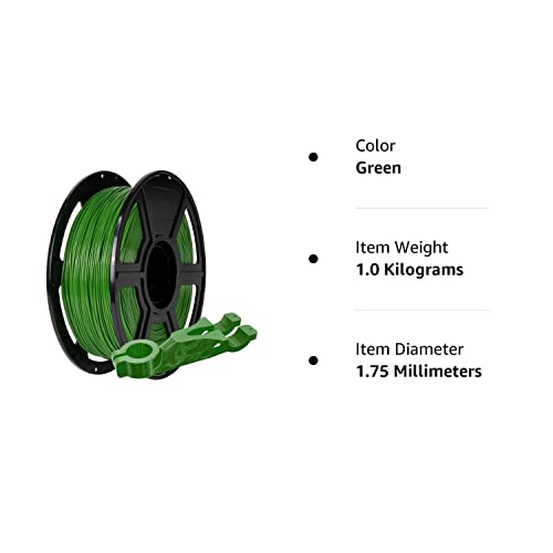Snapklik.com : FLASHFORGE PETG Pro Filament 1.75mm Green, 3D Printer ...