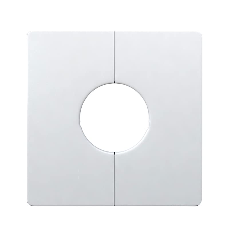 Amazon.com: COOLHOOD Plastic Split Square Escutcheon Plate Wall Split ...