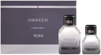 Amazon.com : TUMI AWAKEN 08:00 GMT Gift Set - Refreshing Cologne for ...