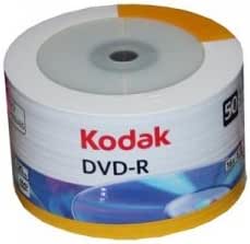 Kodak 16x 4.7GB 120-Minute DVD-R Media 50-Piece Pack : Amazon.ca ...