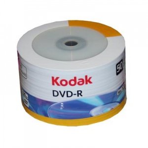 Kodak 16x 4.7GB 120-Minute DVD-R Media 50-Piece Pack : Amazon.in ...