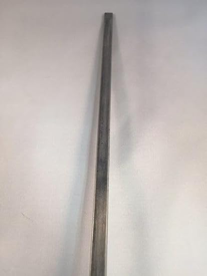 Amazon.com: Stained Glass Reinforcing Bar, 1/8 x 1/4in Zinc Coated ...