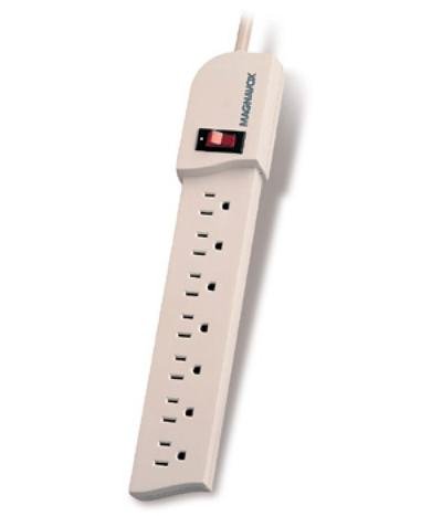 MAGNAVOX M62952 7-Outlet Strip Surge Suppressor : Amazon.in: Electronics