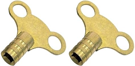 hep® Brass Radiator Bleed Key Radiator Air Vent Valve Keys Heavy Duty ...