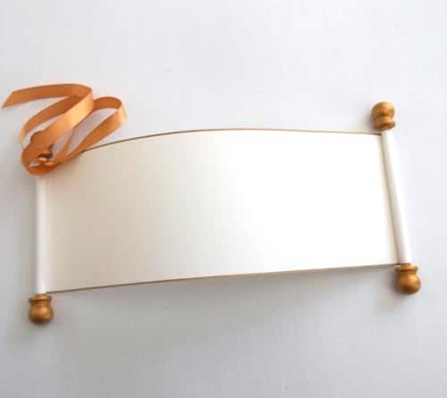 Amazon.com: Small blank paper scroll for hand writing personal note ...