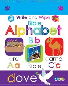 Bible Alphabet Write & Wipe Activity Kids Books - Childrens Books ...