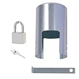 ・ブランド:GLOBAL BOX・製造元:GLOBAL BOX・モデル:FR・蛇口をロックして水道の蛇口、外水栓からの水の盗難やイタズラ防止する盗水防止カバーとロック、鍵のセットです・蛇口に本体をかぶせて棒を通し、ロックを付けるだけの簡単設...