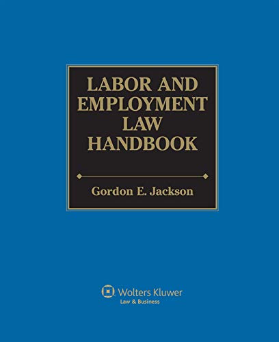 Buy Labor and Employment Law Handbook: 2 Volumes Book Online at Low ...