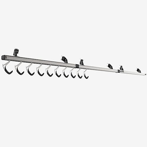 Stashed SpaceRail Sliding Bike Storage Angle System – Angle Mounted ...