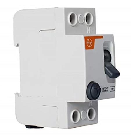 Larsen and Toubro 25A 2Pole 30mA RCCB/ELCB (Cat No: BG202503) : Amazon ...