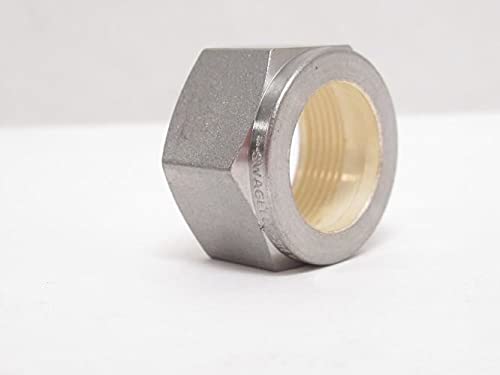 Amazon.com: Swagelok, SS-1212-1, 316 Stainless Steel Nut for 3/4 in ...