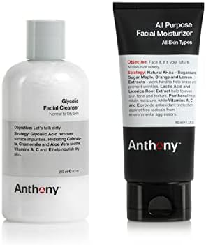 Amazon.com: Anthony Essentials Duo Glycolic Facial Cleanser for Men and ...