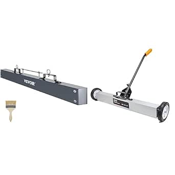 VEVOR Hanging Magnetic Sweeper 60 inch Magnetic Sweeper 78 LBS Magnetic ...