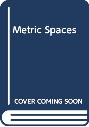 Metric Spaces: Jain, P. K.: 9788185198996: Amazon.com: Books