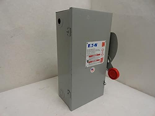 EATON DH261UGK Heavy-Duty Non-Fusible Safety Switch, NEMA 1, 30A, 2P ...