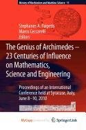 Amazon.co.jp: The Genius of Archimedes - 23 Centuries of Influence on Mathematics, Science and ...