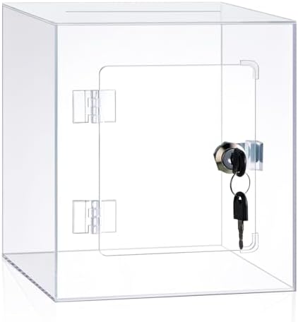 Amazon.com: Kolldenn Medicine Lockable Box Lockable Storage Box ...