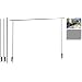 Koopman Over Table Hanging Rail for Decorations Display Rack Party ...