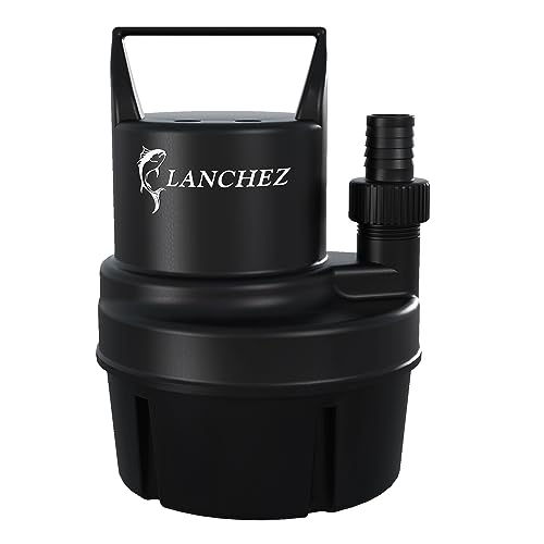 Snapklik.com : Lanchez Submersible Water Pump 1/6 HP 1037 GPH, Sump ...