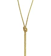 TUOKAY Faux 18K Gold Rope Chain 8mm thick Fake Gold Rope Chain Necklace ...