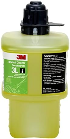 Amazon.com: 3M™ 3L Neutral Floor Cleaner Concentrate, 67.6 Oz Bottle ...