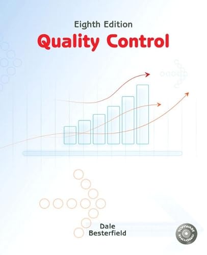 Quality Control: Besterfield, Dale H.: 9780135000953: Amazon.com: Books