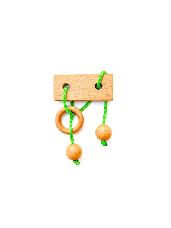 Mother Touch Toys Handmade Wooden String Puzzle Jnana Krida Indoor ...